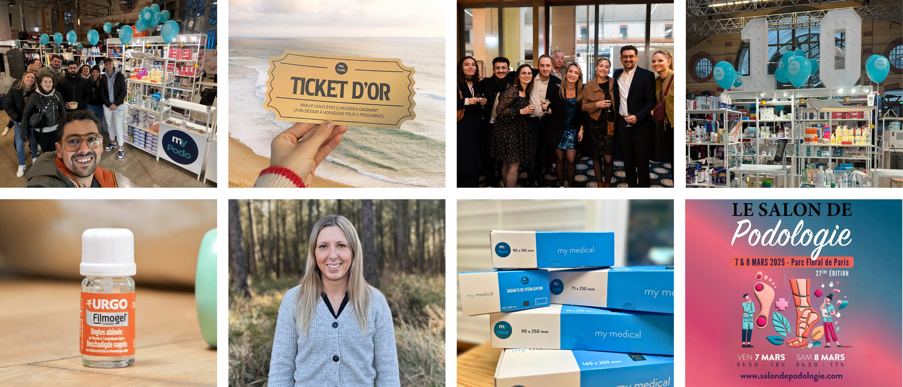 Matériel et consommables pour pédicures-podologues